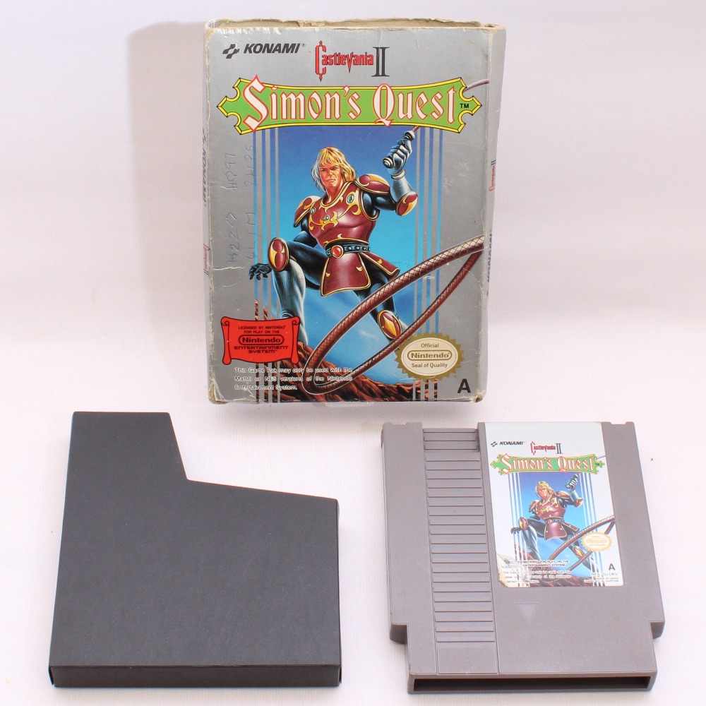 Castlevania 2 Simon's Quest Nintendo NES Game - Classic Nintendo Video ...